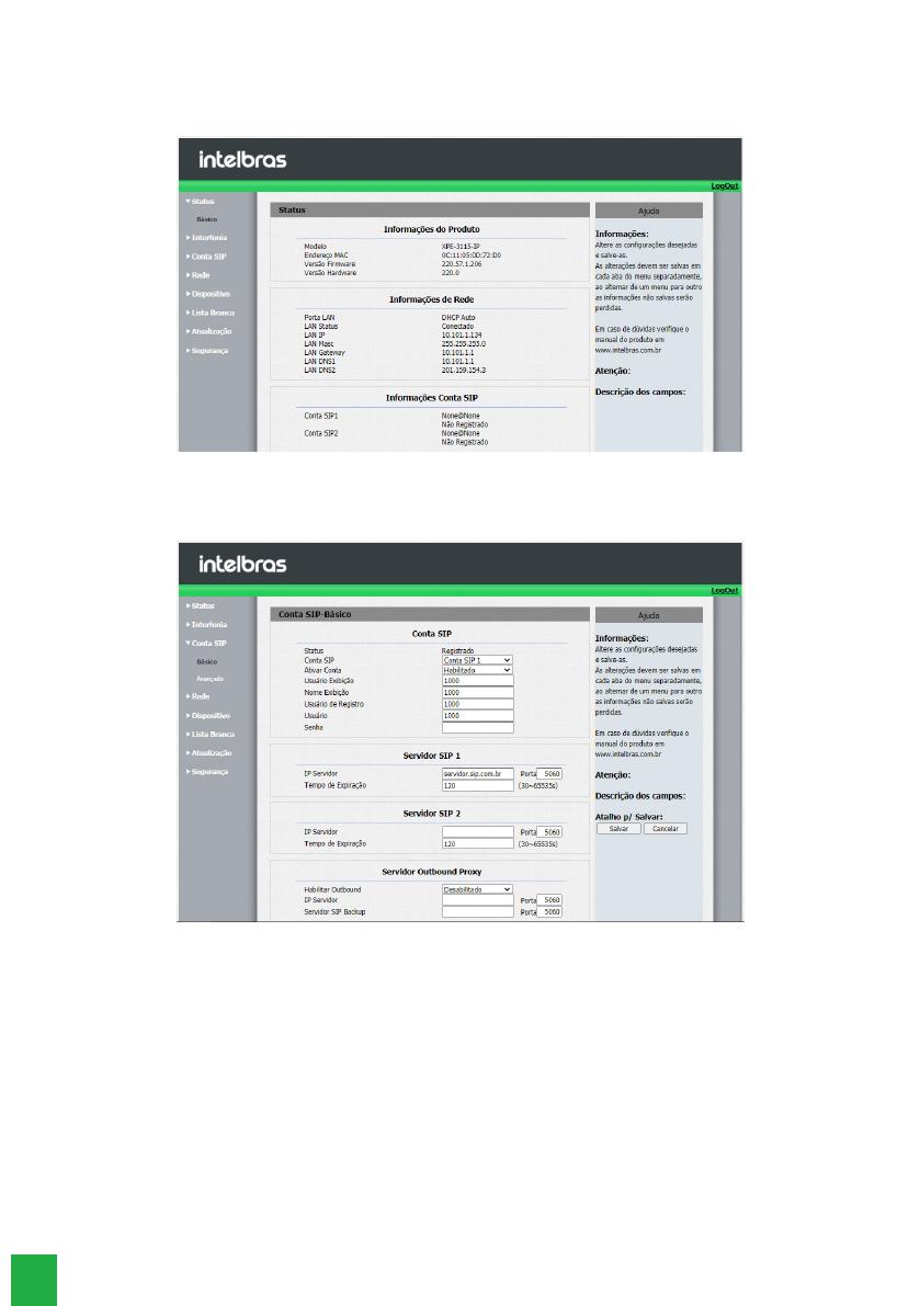 Intelbras XPE 3115 IP Manual do usuário